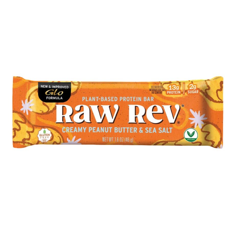 Raw Rev Protein Bar - Creamy Peanut Butter & Sea Salt – Fuel Goods